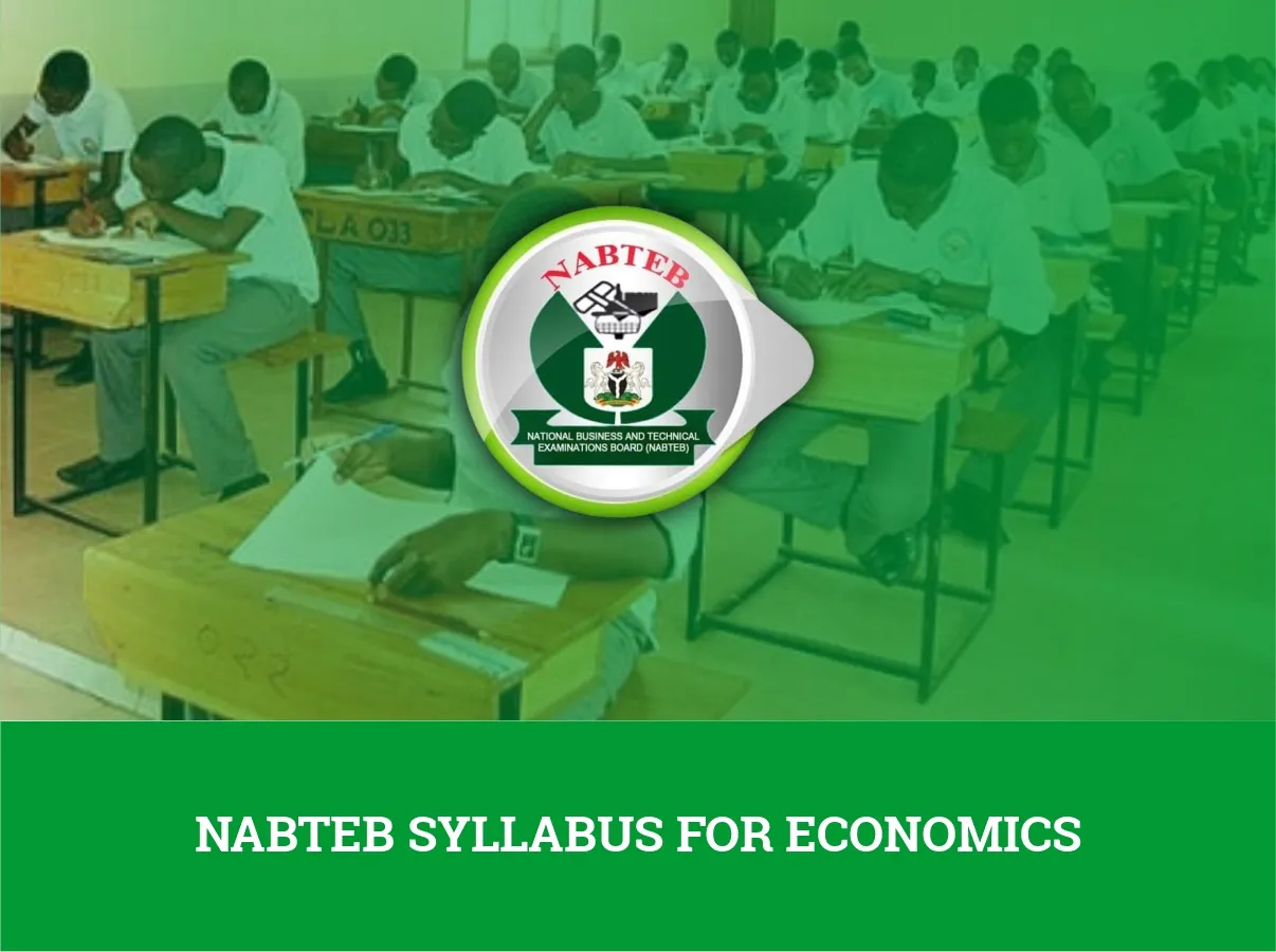 NABTEB Syllabus for Economics 2025 - Exams Updates